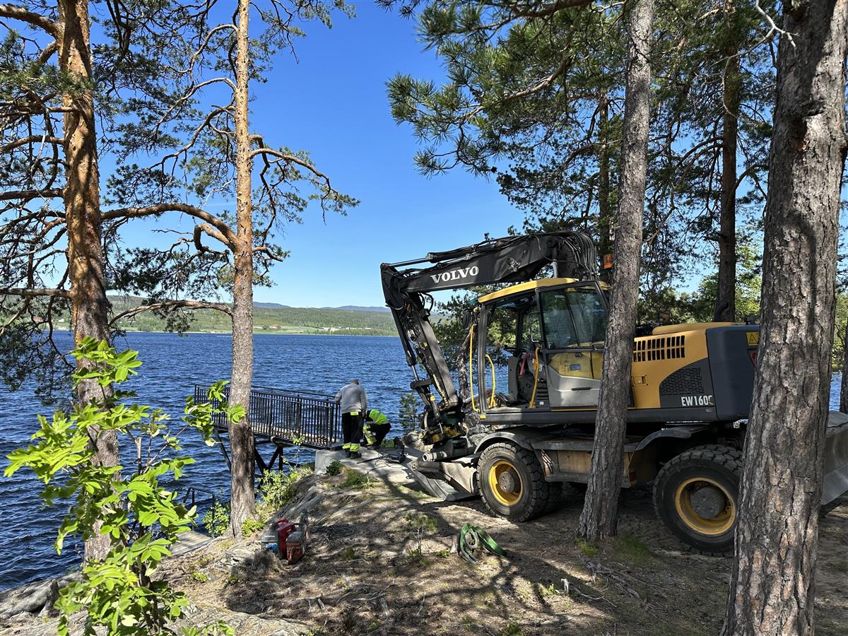 Stupebrettet på Sundhaugen fjernes for sesongen 2023 - Øvre Eiker kommune